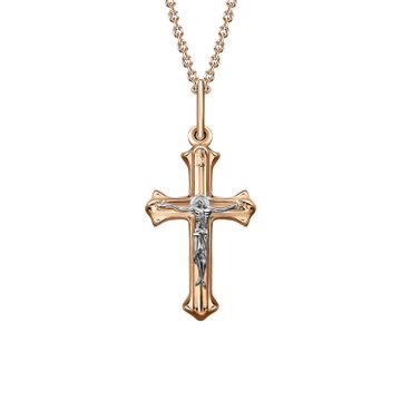 Золотые крестики — купить в ювелирном интернет-магазине 585 Золотой